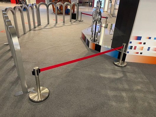 [#1] Retractable Queue Stands Singapore - Queue Poles I LTC
