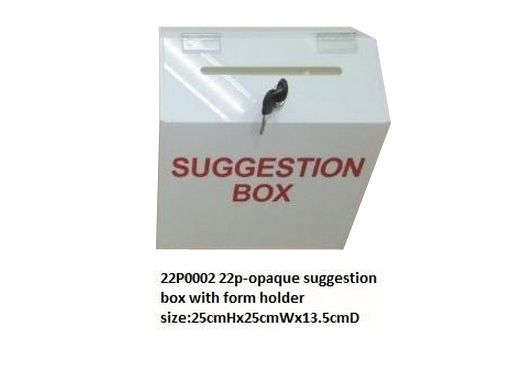 Suggestion Boxes | LTC Office Supplies Pte Ltd