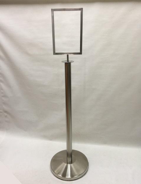 Queue Pole with Signage Frame 318CS00016 | LTC Office Supplies Pte Ltd