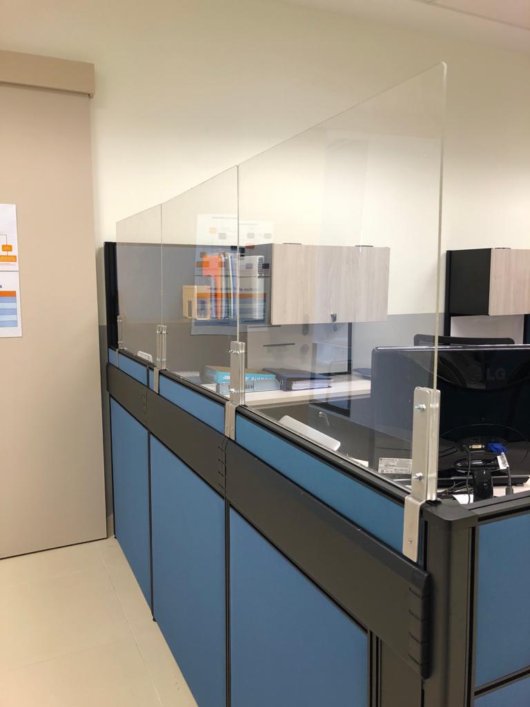 Customised Acrylic Divider| Barrier| Partition | LTC Office Supplies ...