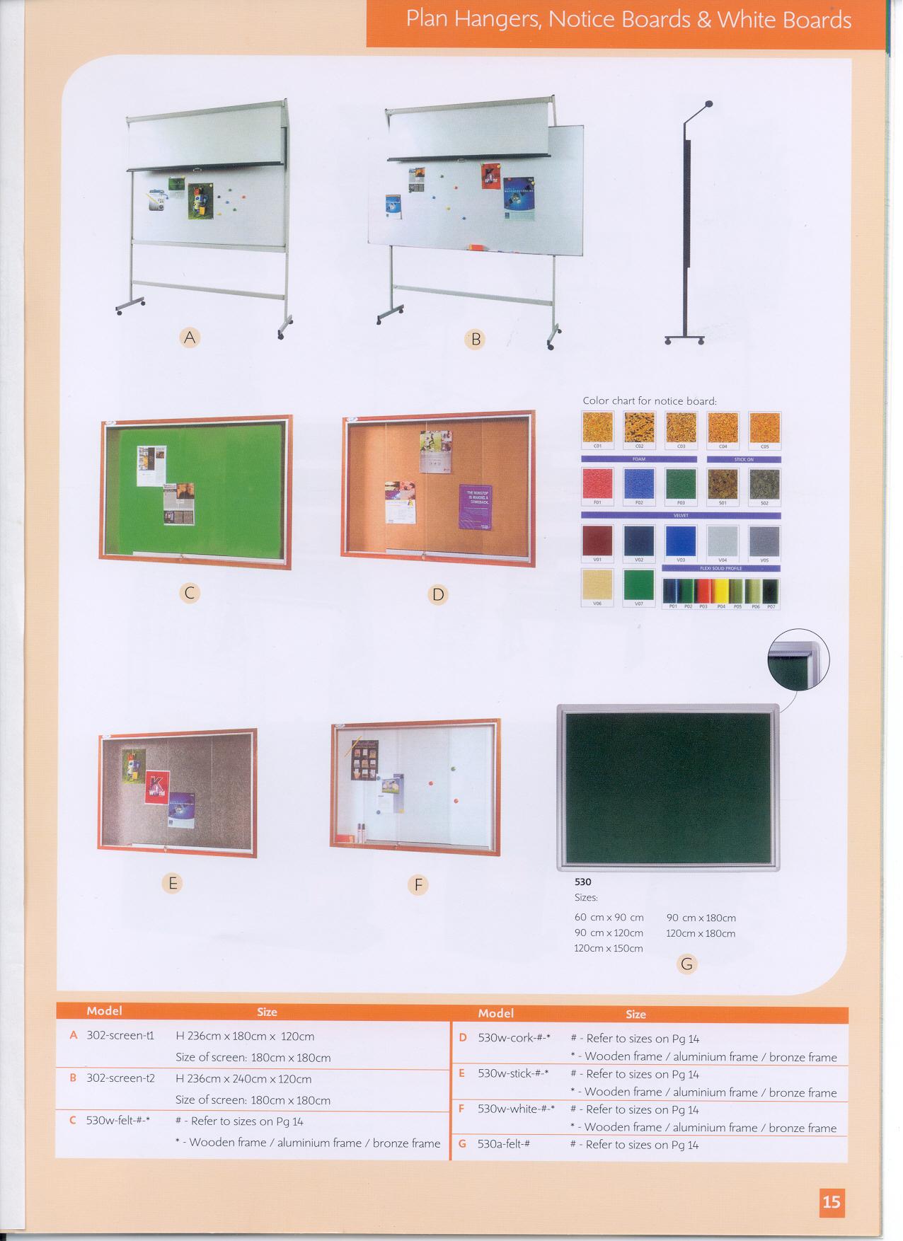 Notice Board Cork Board (Customised) | LTC Office Supplies Pte Ltd